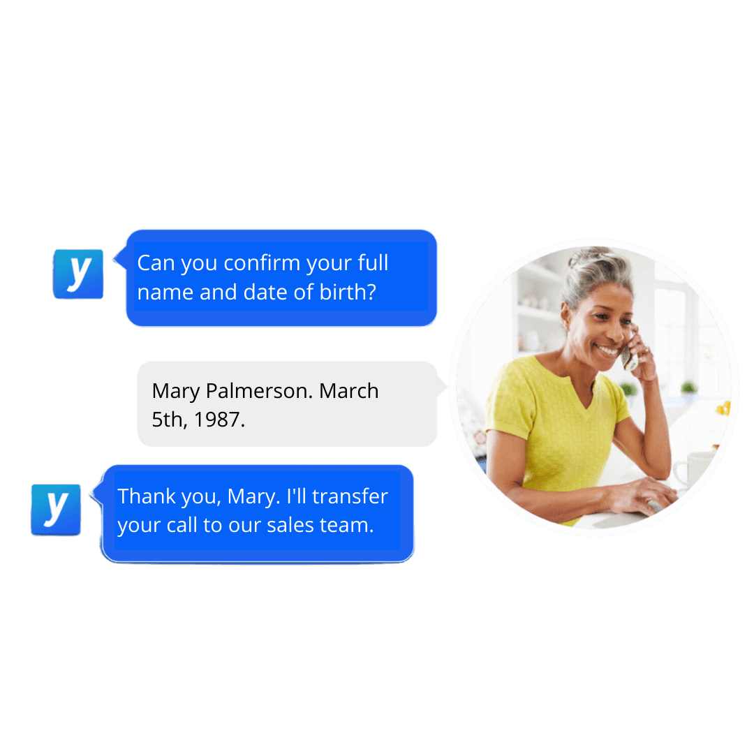 Authenticate Customers with Voice AI agents - YeldaAI